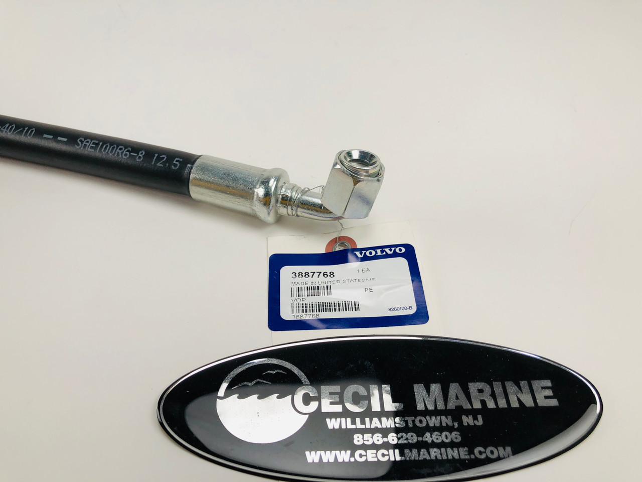 $159.99* GENUINE VOLVO no tax* OIL HOSE ASSEMBLY 3887768 *In Stock ...