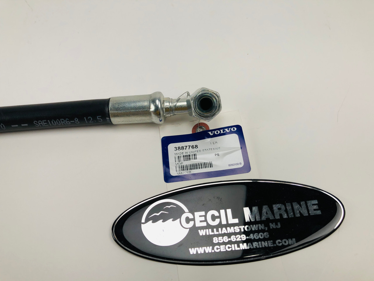 $159.99* GENUINE VOLVO no tax* OIL HOSE ASSEMBLY 3887768 *In Stock ...