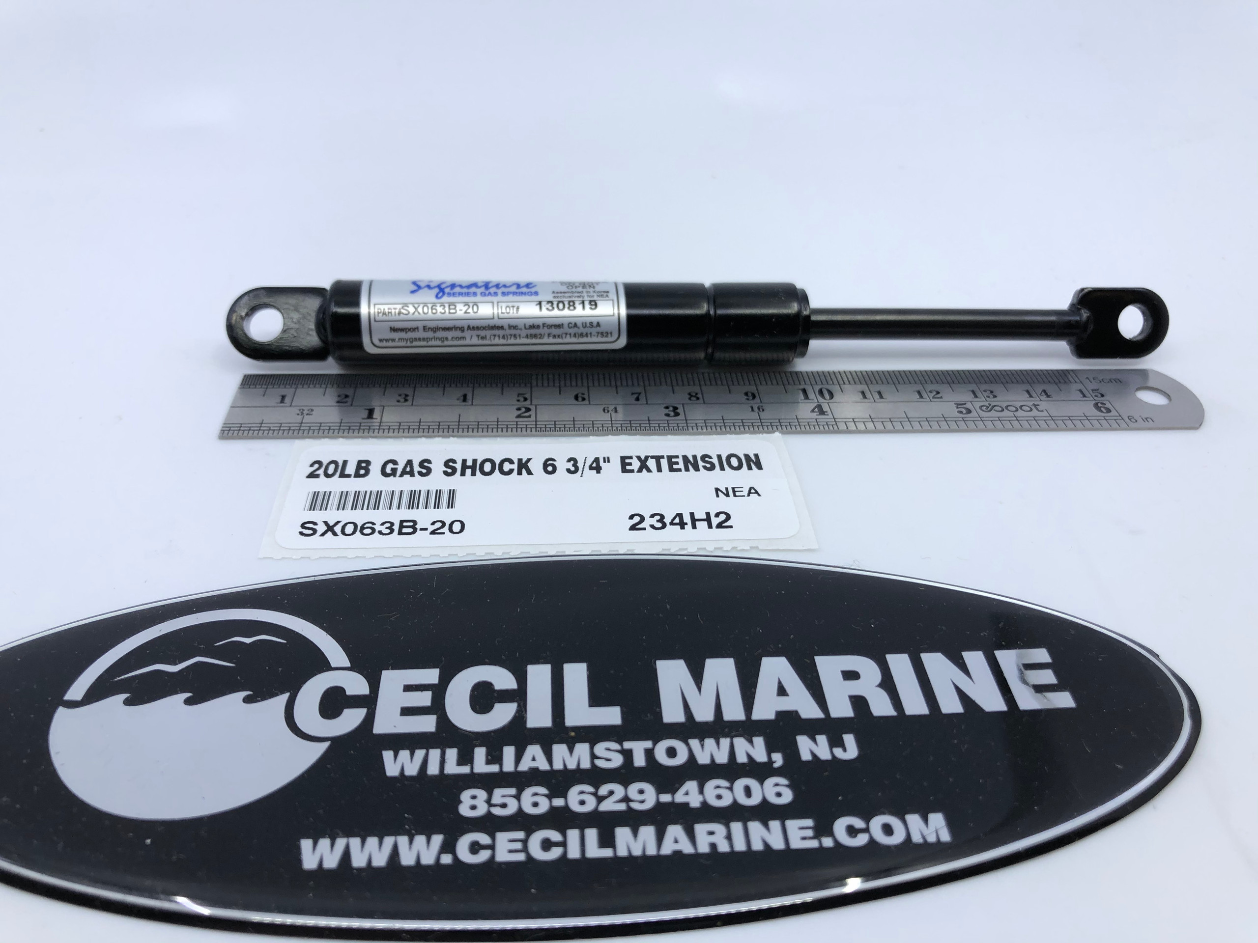 Chaparral Boat Parts - Gas Shocks - Cecil Marine