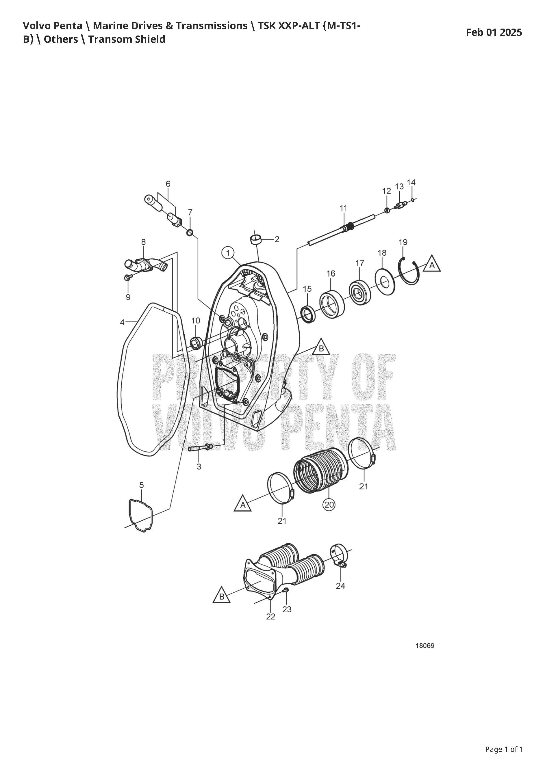 Volvo Penta Parts - Volvo Parts Diagrams - XDP Composite Drive - XDP ...