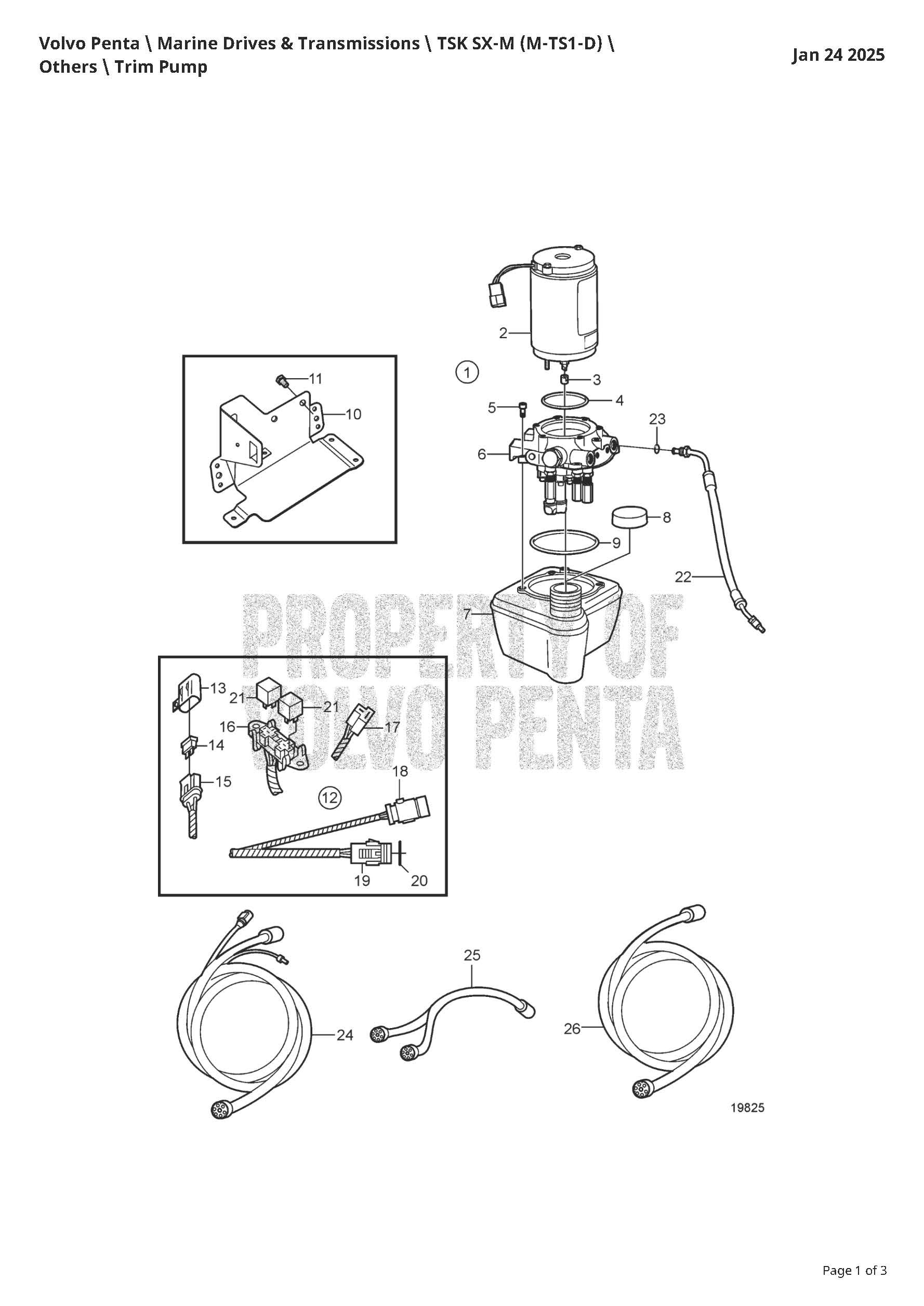 Volvo Penta Parts - Volvo Parts Diagrams - 2000 to 2005 - DP-SM & SX-M ...