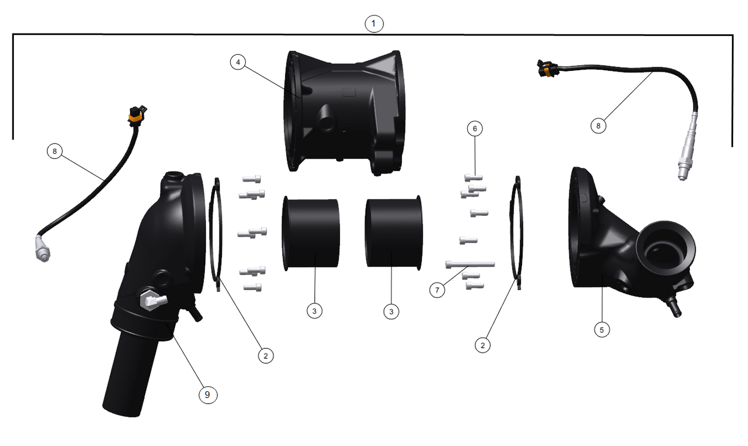 BRP Parts Diagrams - Vortex 223 - Twin 200's - Twin 200 & 250 Cat, Port ...