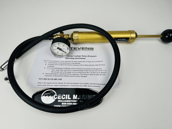 GEARCASE LEAKAGE PRESSURE TESTER - Cecil Marine