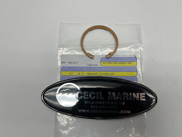 $17.99* GENUINE BRP CIRCLIP 0460339 *In Stock & Ready To Ship! - Cecil Marine