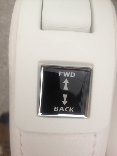 FORWARD / BACK SEAT HANDLE STICKER / LOGO - Cecil Marine