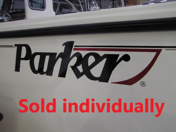 GENUINE PARKER LOGO - LARGE DECAL * 31"L X 6 3/4"H *In Stock & Ready To ...