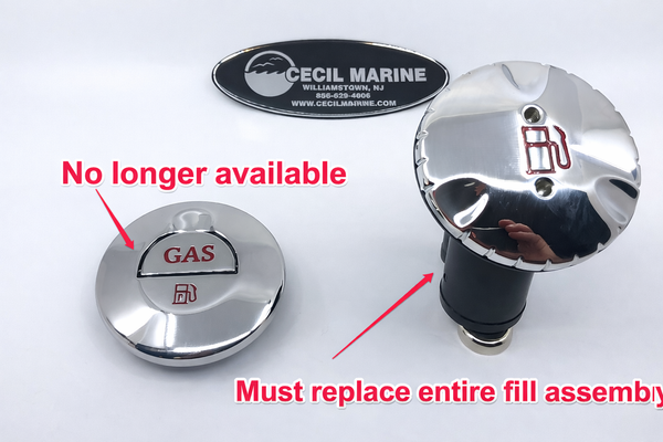 CHAPARRAL FUEL FILL ANGLED VENTED DECK FILL GAS 27.00067 *In Stock ...