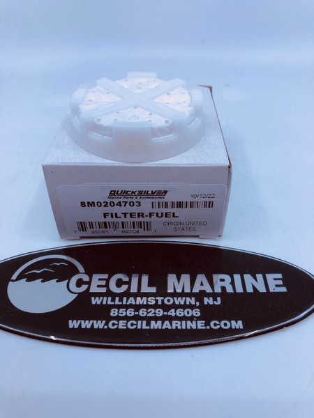 $33.99* GENUINE MERCRUISER no tax* COOL FUEL DISC FILTER 35-8M0204703 ...