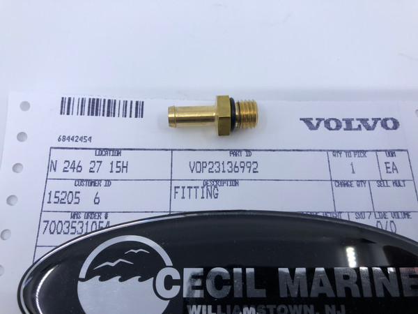 $9.99* GENUINE VOLVO GENUINE VOLVO FITTING 23136992 *In Stock & Ready ...