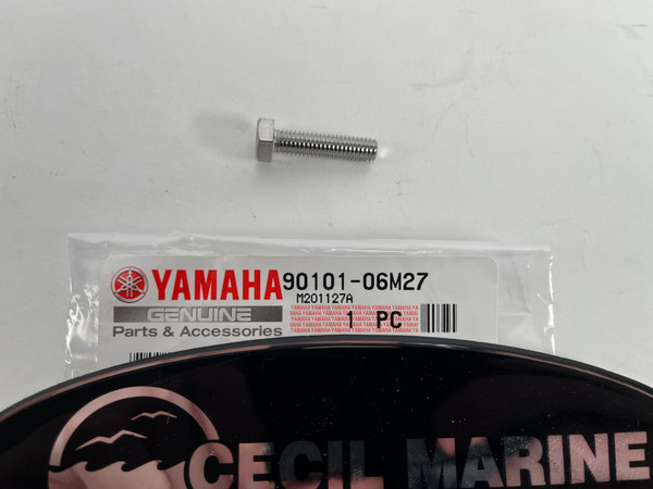$3.80* GENUINE YAMAHA BOLT 90101-06M27-00 *In Stock & Ready To Ship ...
