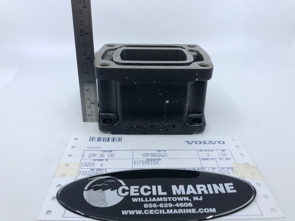 $219.99* GENUINE VOLVO 3" EXHAUST RISER EXTENSION 3853621 ( sold ...
