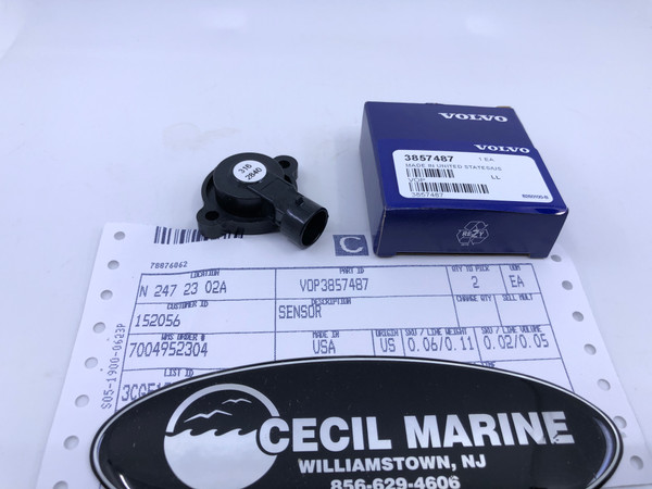 $169.99* GENUINE VOLVO no tax* SENSOR 3857487 *In Stock & Ready To Ship ...