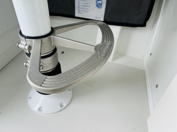 PARKER DELUX HELM SEAT PEDESTAL SEAT FOOT REST *In Stock & Ready To ...