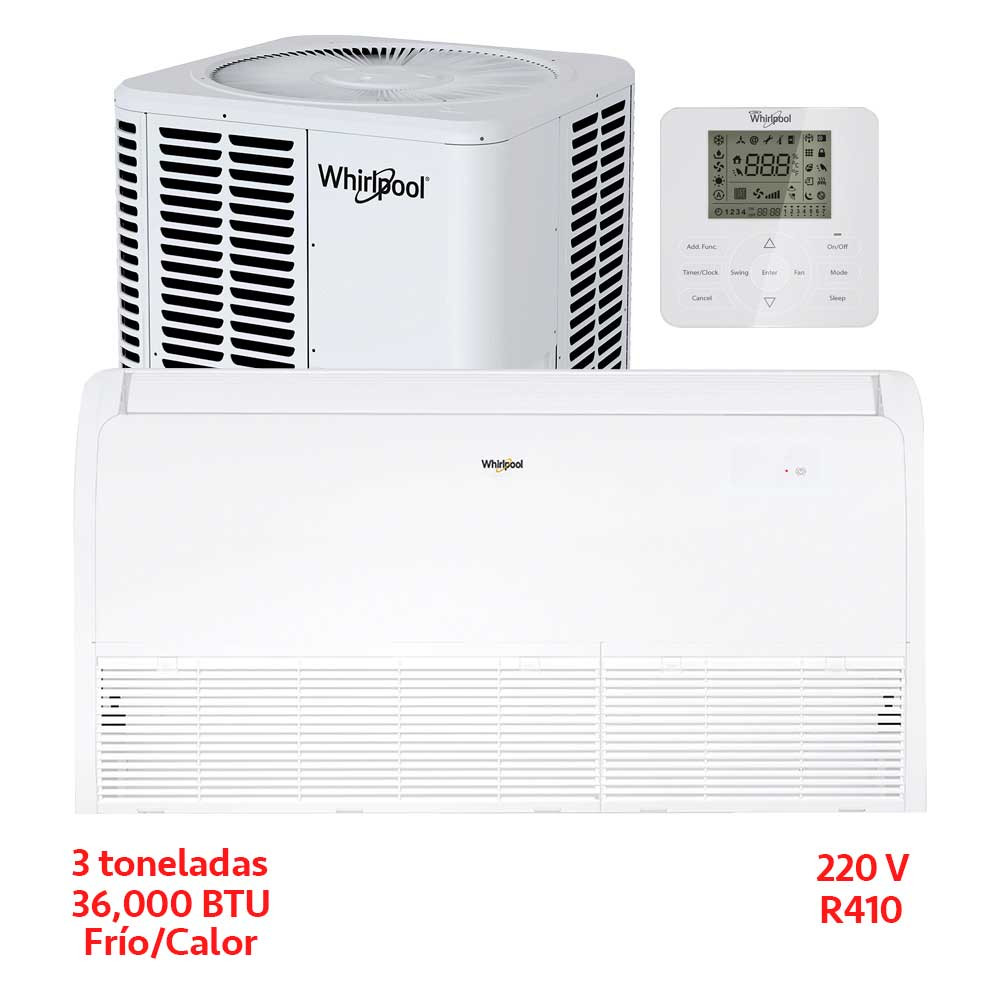 Encuentra MINISPLIT PISO TECHO 3 TON FRIO CALOR 220V BLANCO R 410A ...