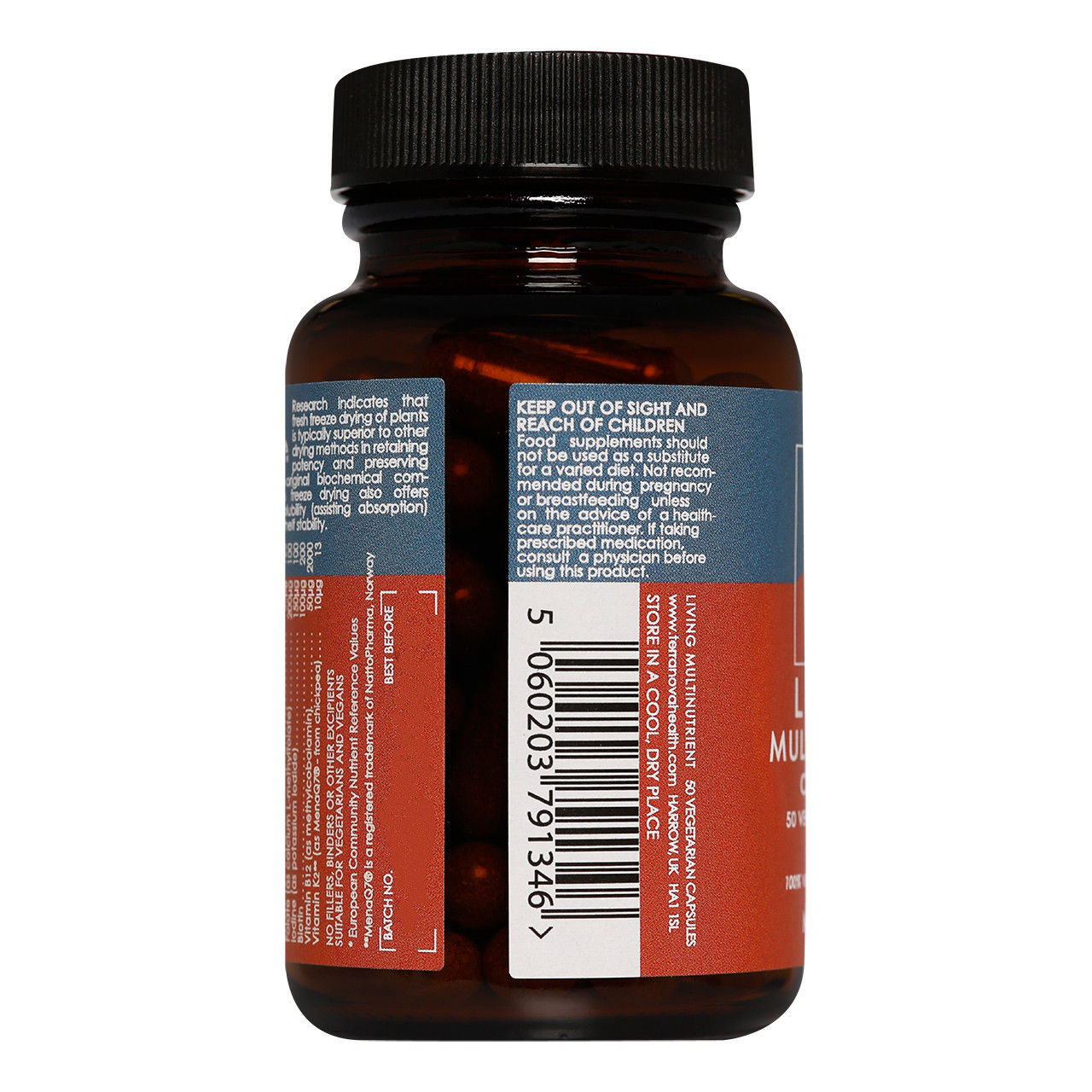 Terranova Living Multinutrient Complex, 50 Capsules - VictoriaHealth