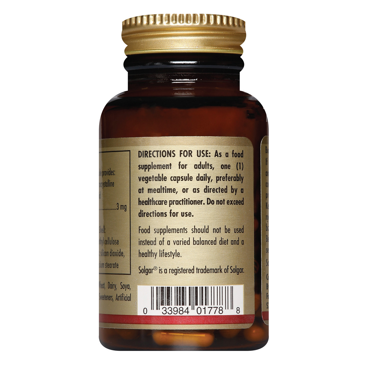 Solgar Boron, 3mg 100 Capsules - VictoriaHealth