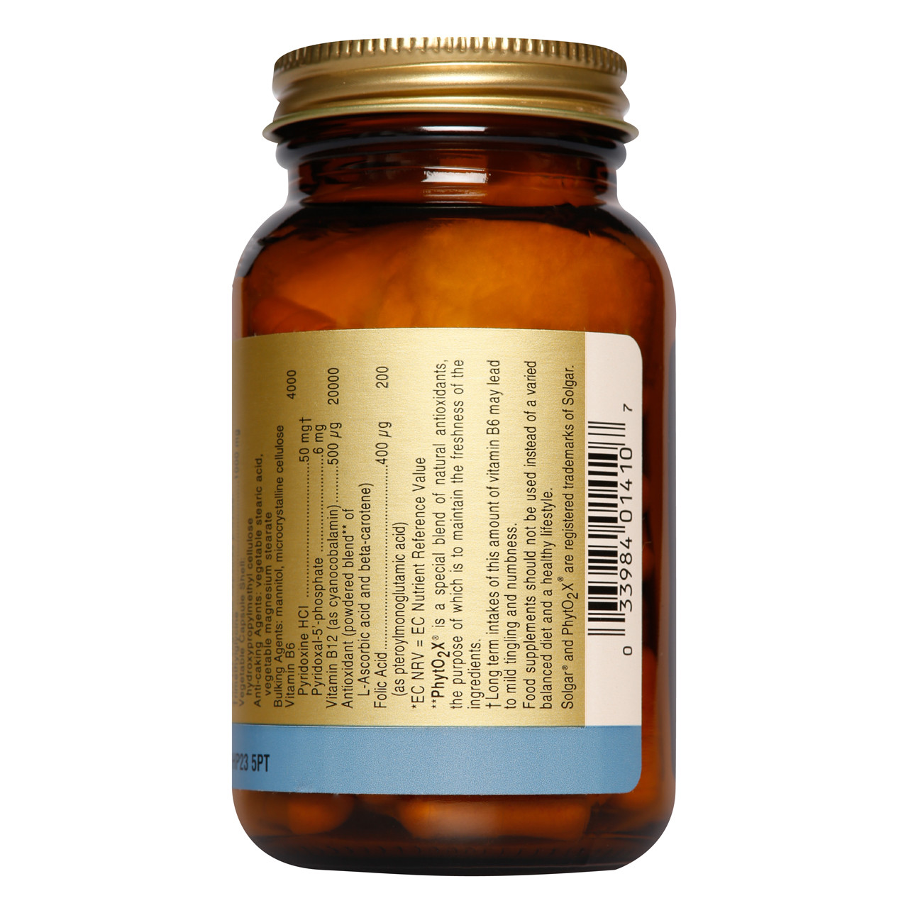 Solgar Gold Specifics Homocysteine Modulators, 60 Capsules - VictoriaHealth