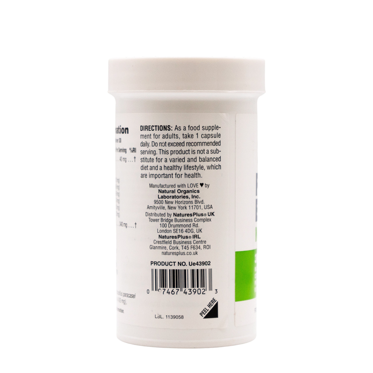 Natures Plus GI NUTRA® Probiotic Mega, 30 Capsules - VictoriaHealth