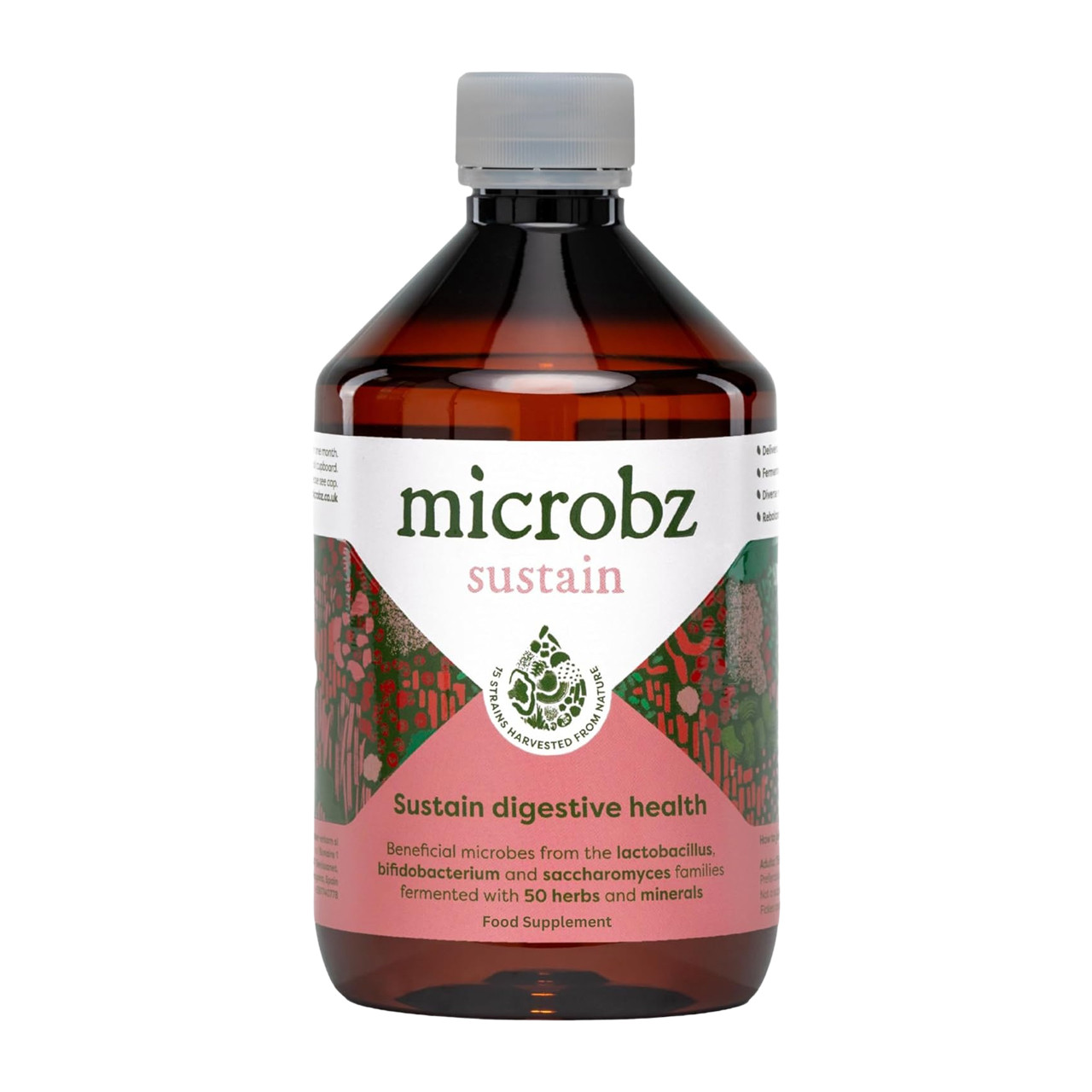Microbz Sustain Probiotic Liquid Drink, 475ml - VictoriaHealth