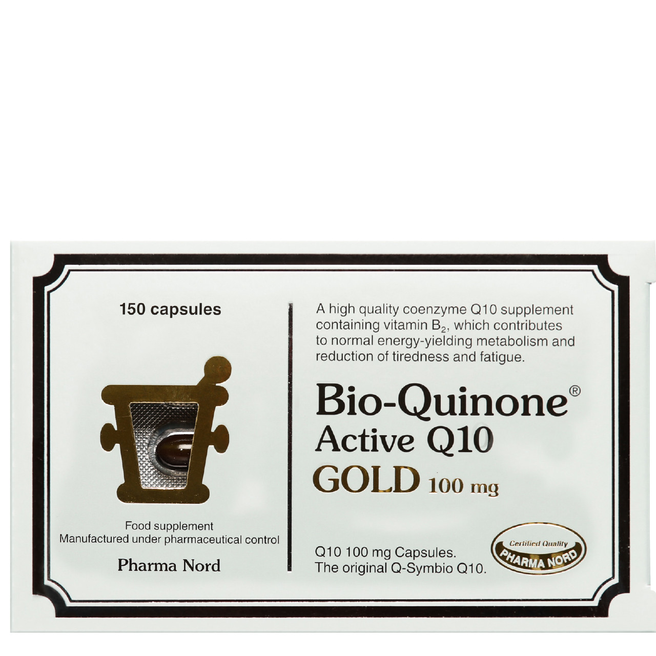 Bio-Quinone Q10 Gold 100mg Supplement | Pharma Nord
