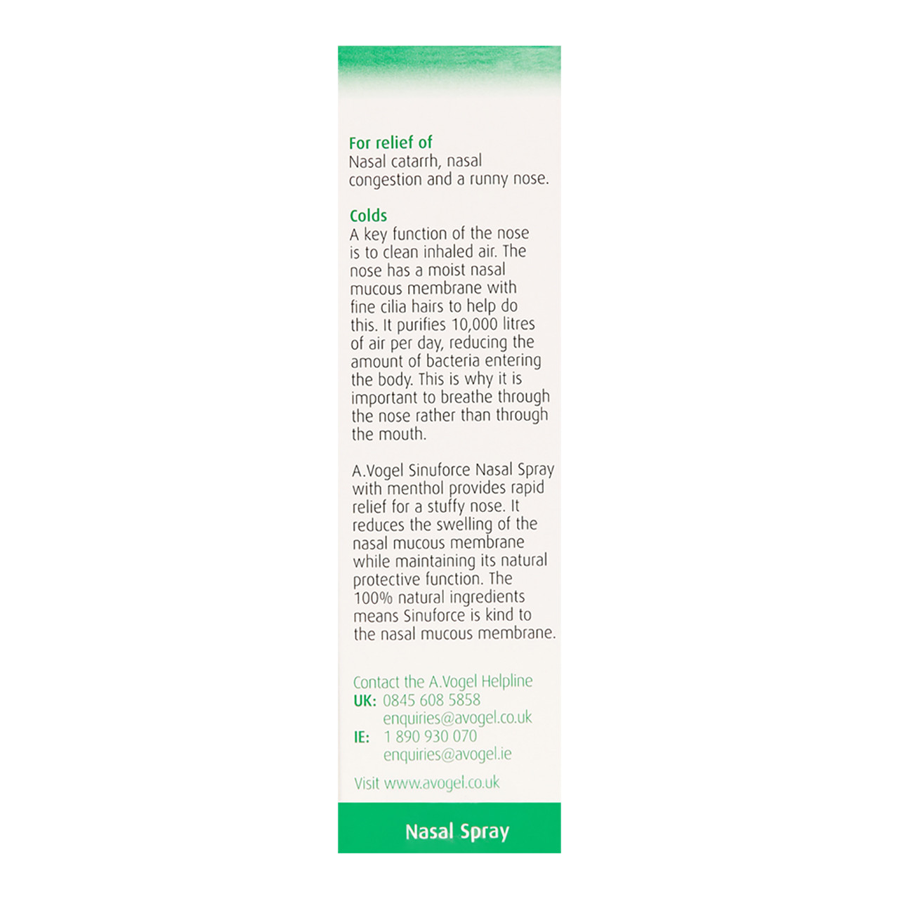 A Vogel Sinuforce Nasal Spray, 20-ml | VictoriaHealth