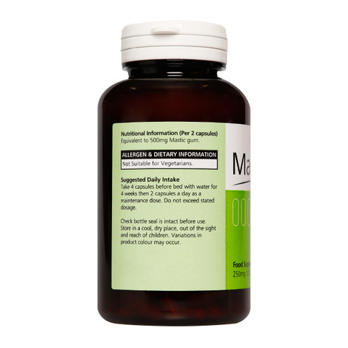 Mastika Mastic Gum, 250mg 120 Capsules - VictoriaHealth