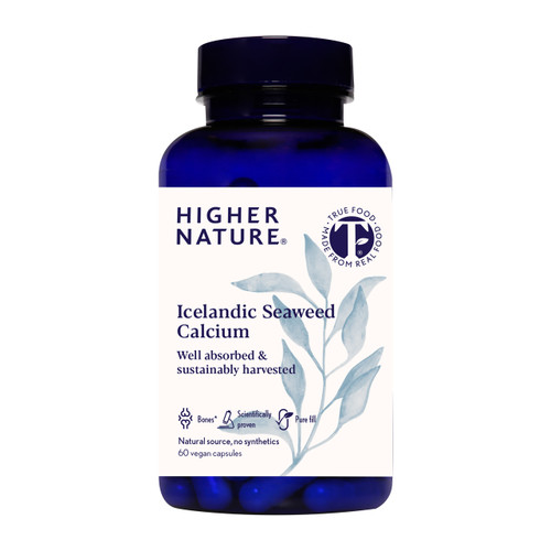 Higher Nature Icelandic Seaweed Calcium, 60 Capsules - VictoriaHealth