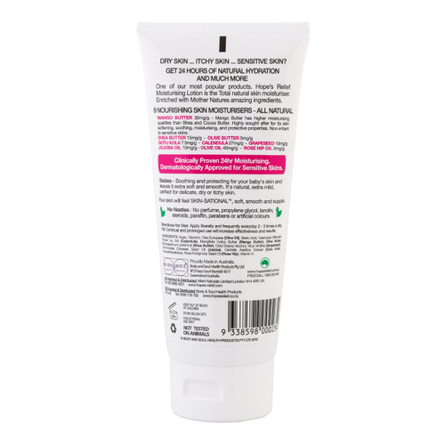 Hope's Relief Nourishing All Day Long Moisturising Lotion, 145g ...