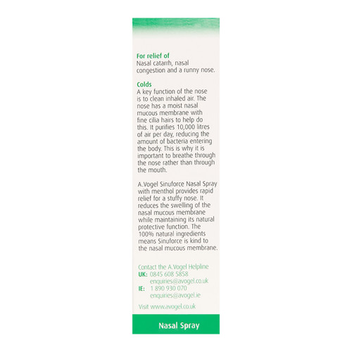 A Vogel Sinuforce Nasal Spray, 20-ml | VictoriaHealth