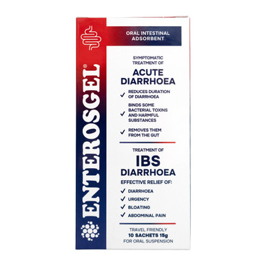 Enterosgel Sachets, 10 x 15g Sachets - VictoriaHealth