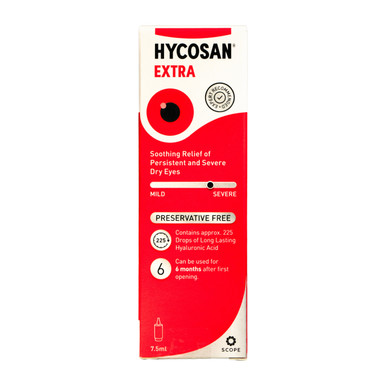 Scope Hycosan Extra Eye Drops, 7.5ml - VictoriaHealth