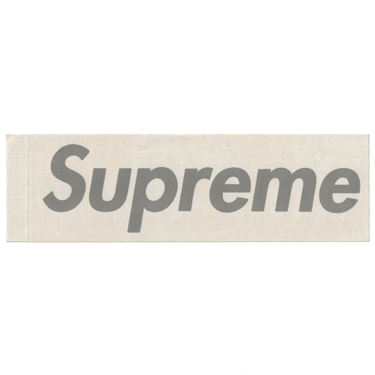 Supreme Original White Box Logo Sticker | 1995 | Supreme Stickers