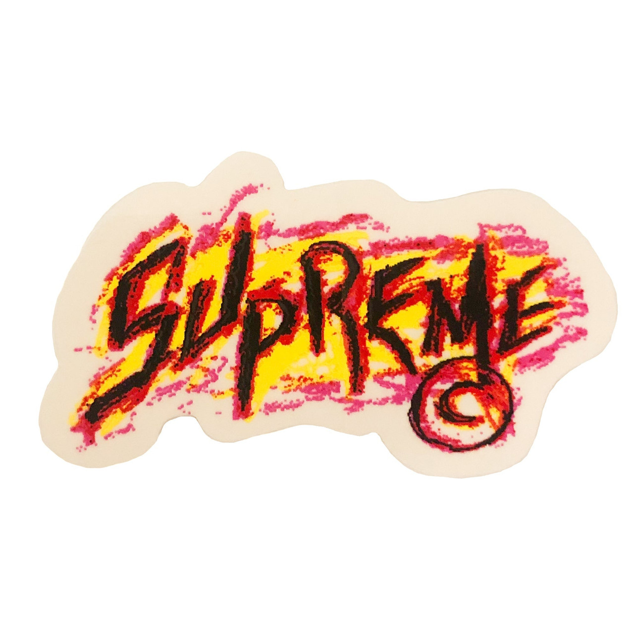 Supreme Scratch Sticker | Fall Winter 2020 | Supreme Stickers