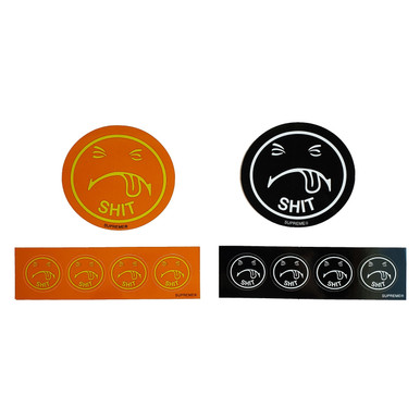 Supreme Shit Smiley Stickers | Fall Winter 2017 | Supreme Stickers