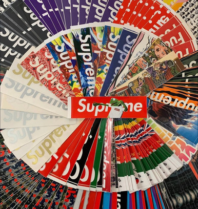 Supreme Vintage Box Logo Starter Pack - Streetwear Sticker