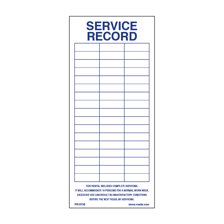 Sanitation Decals - Portable Restroom - Page 1 - Roeda