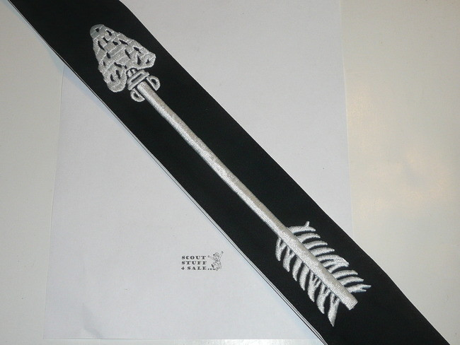 1990 75th Anniversary Order of the Arrow Black Arrow Sash Mint ...