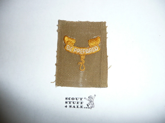 Second Class Rank Patch - 1946-1954 - Khaki Twill Type 7C - Lt. Use