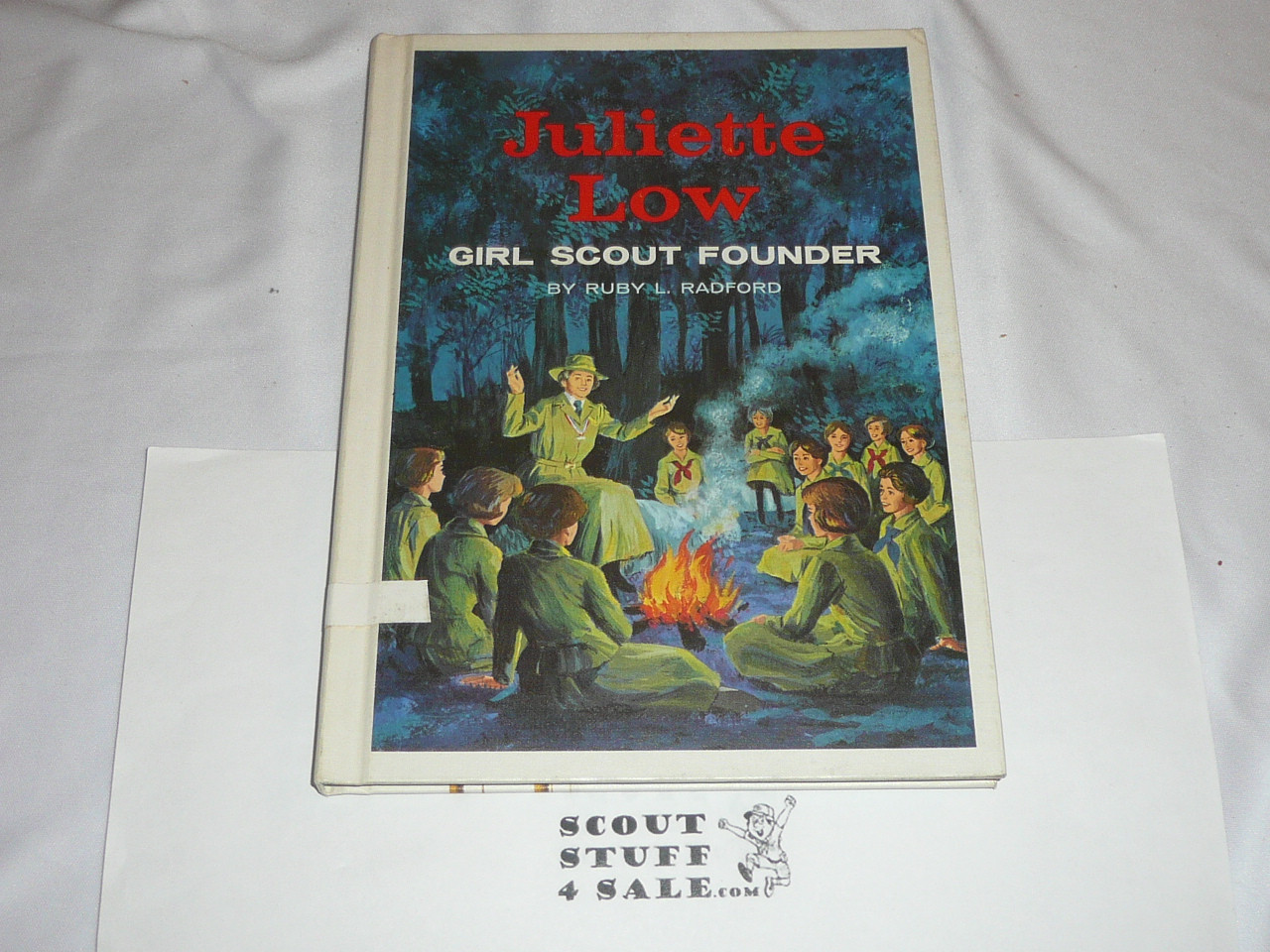 Juliette Low Girl Scout Founder by Ruby Radford, 1965