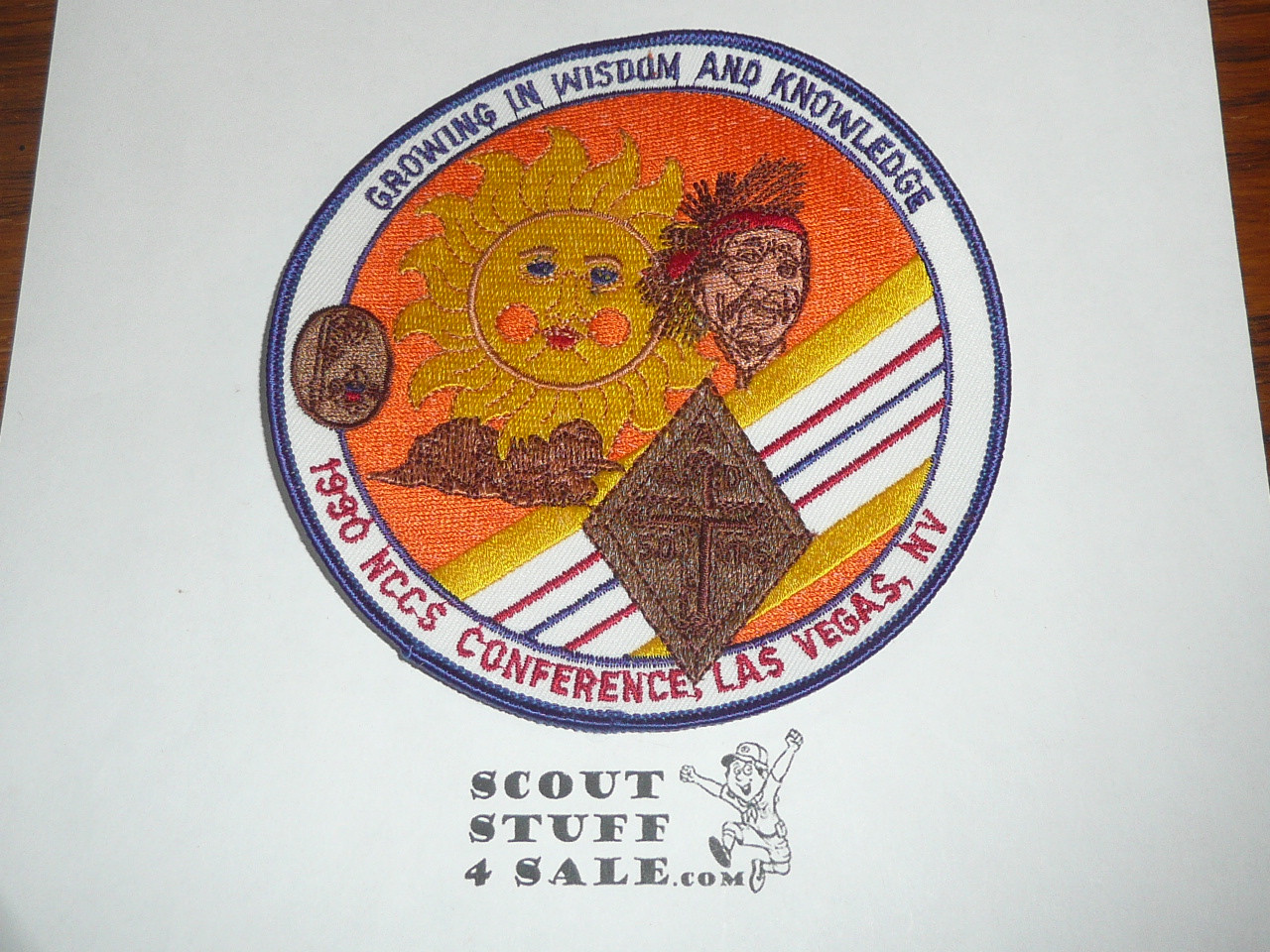 1990 National Catholic Committee On Scouting Conference Patch