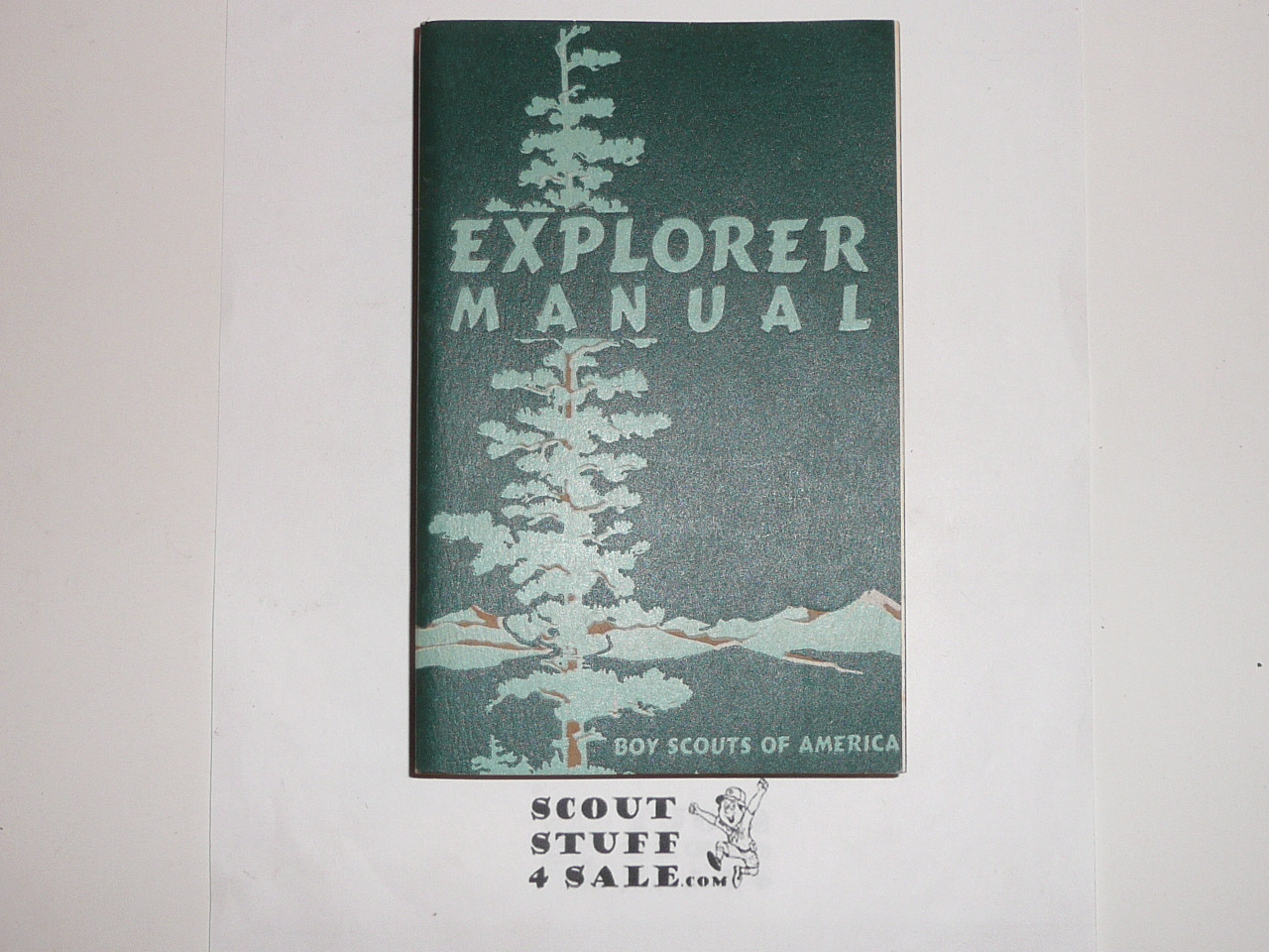 1950 Explorer Scout Manual, First Edition, 1-50 Printing