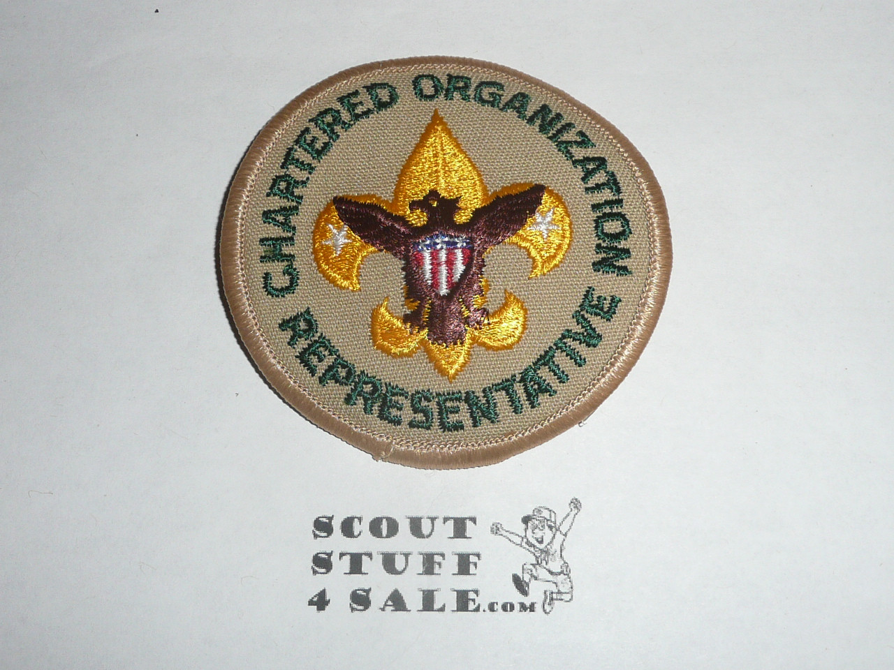 Chartered Organization Representative Patch, current