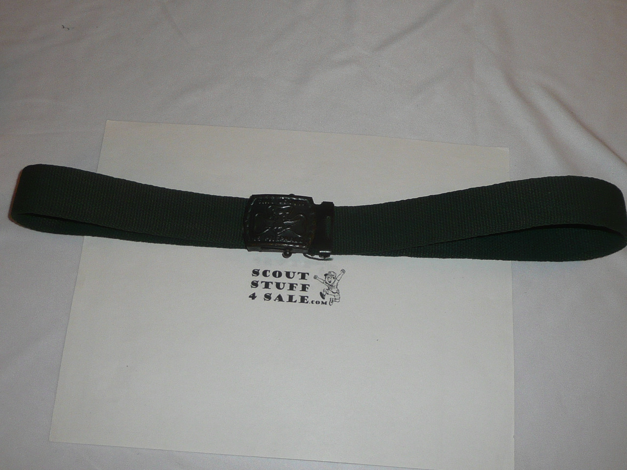 1930's Girl Scout Friction belt and buckle