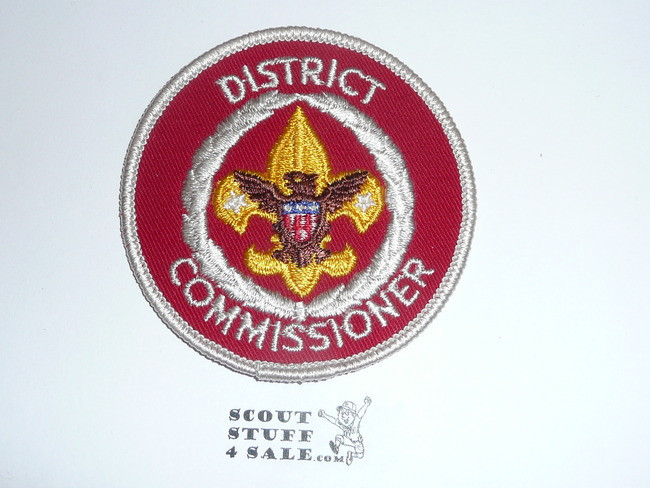 District Commissioner / Deputy Scout Commissioner Patch (DSC9) 1970-??