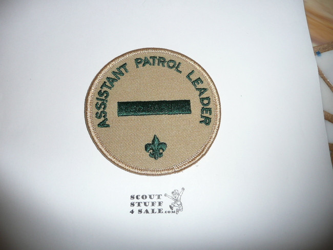 Assistant Patrol Leader Patch - 1989 - Current - (A9)