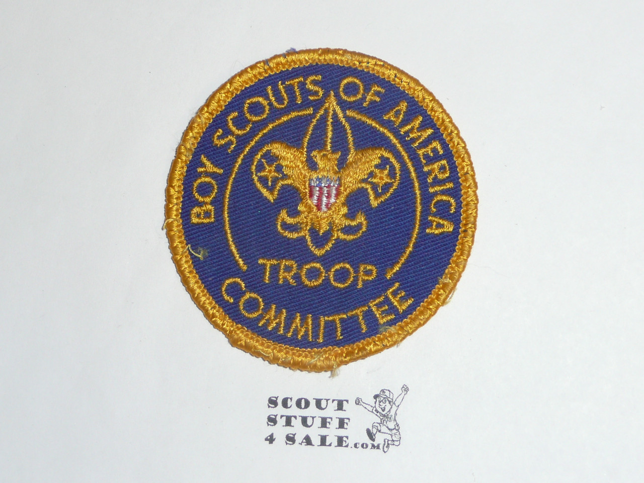 Troop Committee Patch (TC3) 1970-1972 sewn