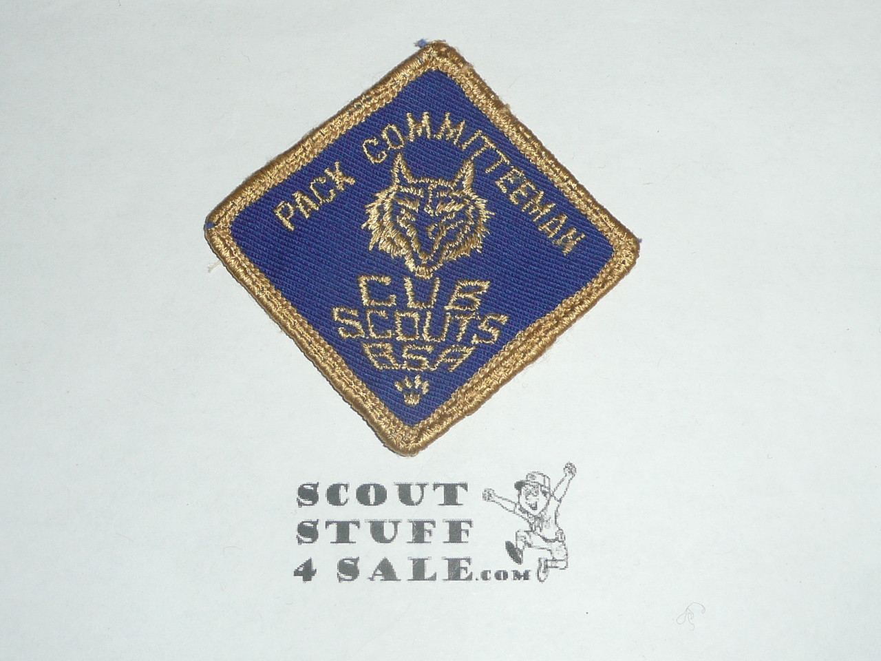Pack Committee Patch, 1950's, lite use