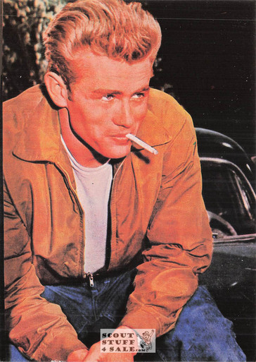 James Dean French Postcard, Editions Nugeron #STAR50