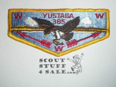 Order of the Arrow Lodge #385 Yustaga s15 Flap Patch