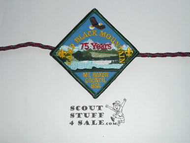 Camp Black Mountain Patch, Mt. Baker Area Council, 75th Anniversary